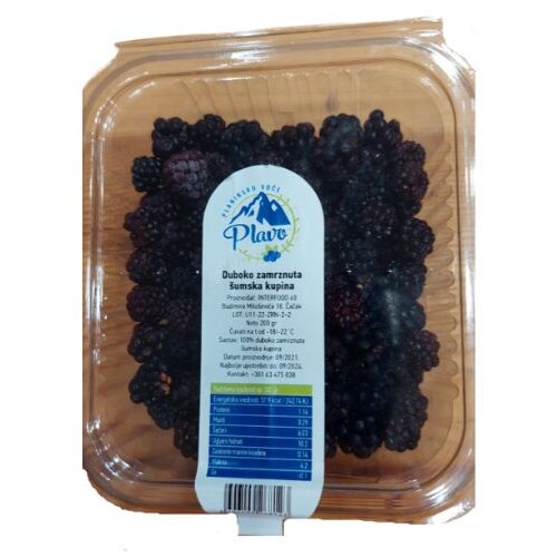 PLAVO kupina šumska zamrznuta 200g | Eponuda.com