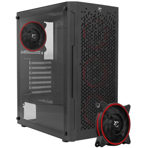 White Shark bullet black kućište + 4 x warp ventilatora | ePonuda.com