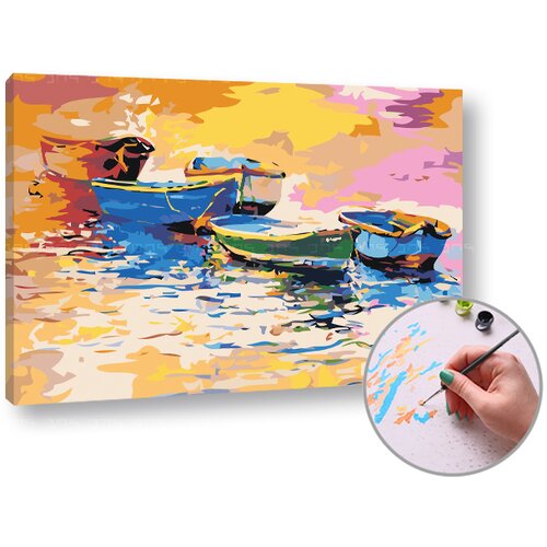 Slikanje po brojevima usidreni čamci | ePonuda.com