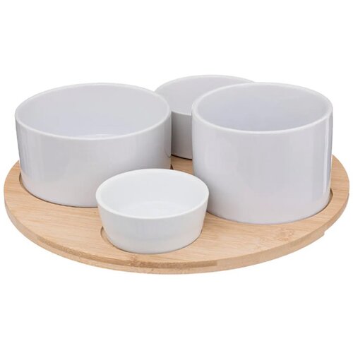 Secret de Gourmet Set za posluživanje x5 porcelan bambus (188411 ...