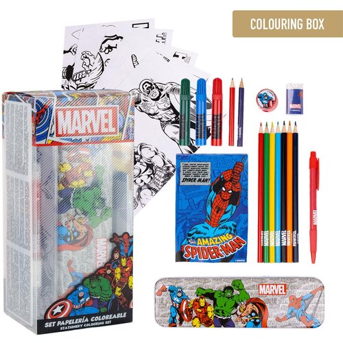 Marvel COLOURING STATIONERY SET | Eponuda.com