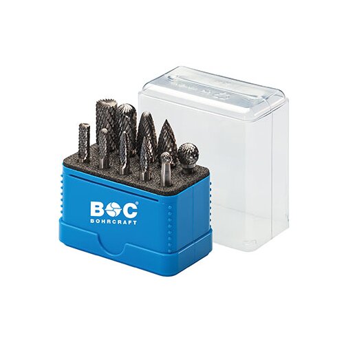 BOHRCRAFT set roto glodala sa ukrštenim zubima 10-delni R10 59001330011 ...
