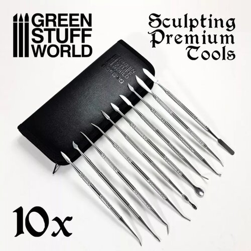Green Stuff World sculpting tools SETx10 | ePonuda.com