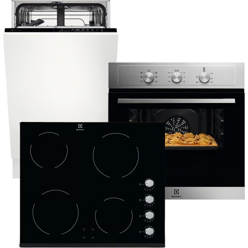 Electrolux ugradni set EOH2H00BX+EHF6140FOK+EEA12100L | Eponuda.com