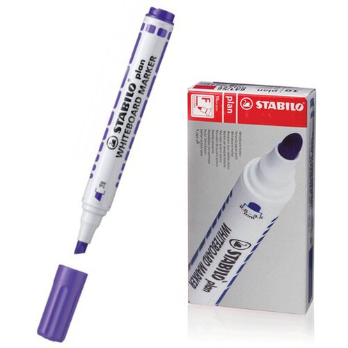 Stabilo Markeri za belu tablu kosi vrh 10kom | ePonuda.com