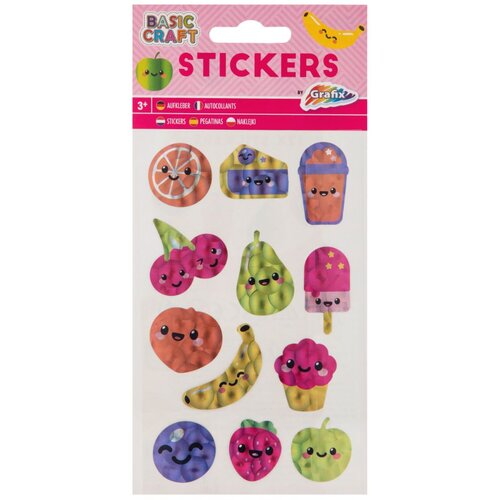 Grafix Kreativa Craft Sensation 3D Stikeri - Voće - 52126 | ePonuda.com