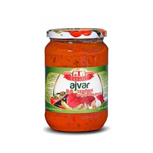 Tanasić ajvar uprzeni ljuti 720ML | ePonuda.com