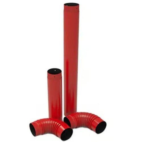 Milan Blagojević dimna cev MBS Fi 80 1000 crvena | ePonuda.com