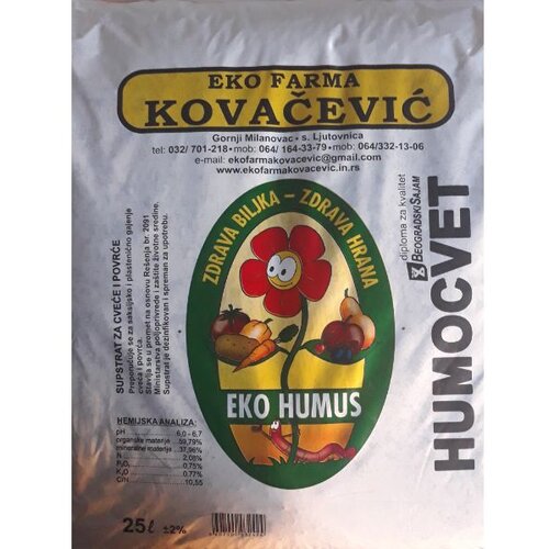 Kovačević organski supstrat za cveće humocvet 5l | ePonuda.com