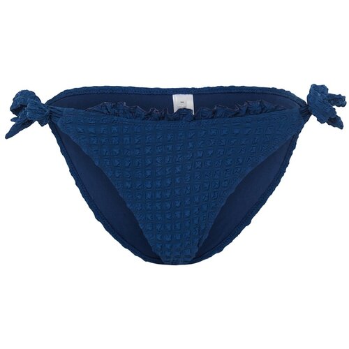 Trendyol Navy Blue Gingham Textured Ruffle Bikini Bottom | ePonuda.com