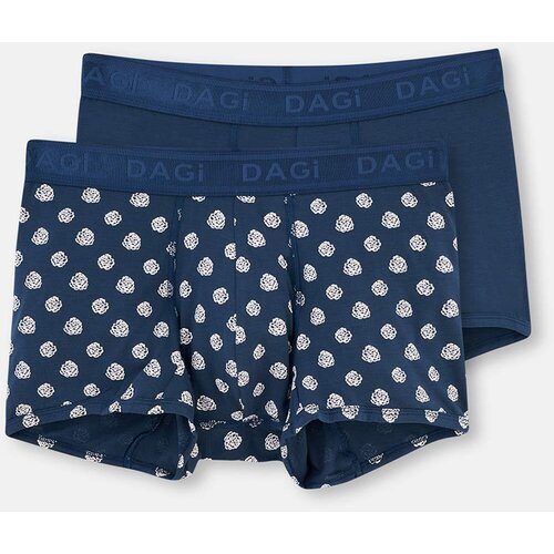Dagi Navy Blue D-Man 2-Pack Modal Boxer | ePonuda.com
