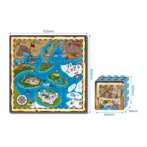 Sun Ta Toys puzzle Mapa blaga | Eponuda.com