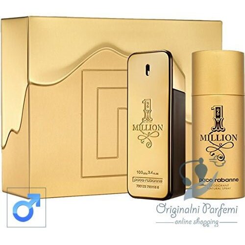 Paco Rabanne muški One Million Set | Eponuda.com