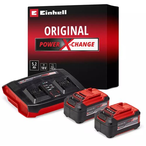 Einhell PXC Starter Set 2x5.2Ah Twincharger Kit | Eponuda.com