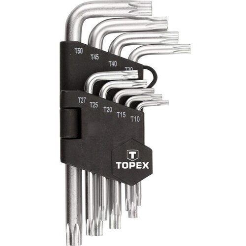 Topex set inbus ključeva torx T10-50mm (9kom) | ePonuda.com
