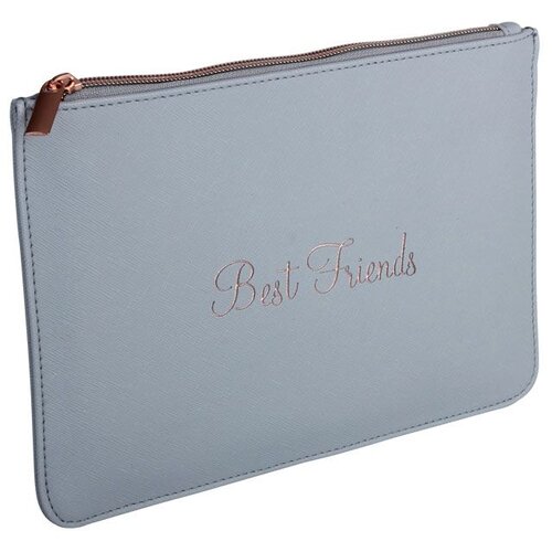 Fancy Metal Goods Ltd neseser - best friends, perfect, sky blue ...