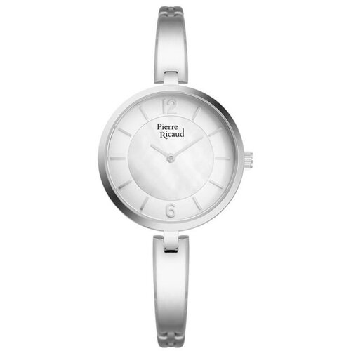 Pierre Ricaud ženski quartz arabic srebrni modni ručni sat sa srebrnim ...