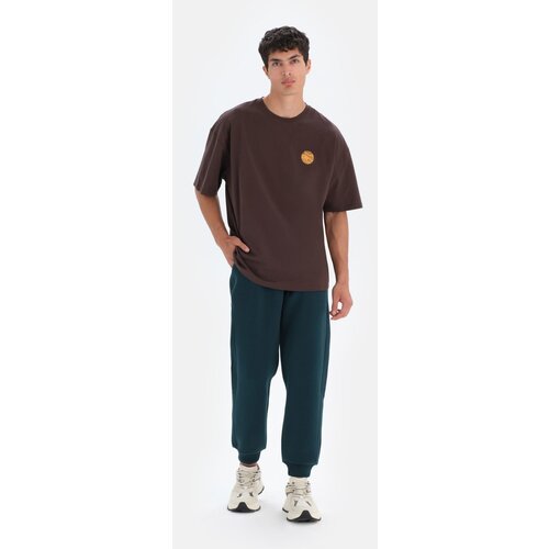 Dagi Men's Dark Green Side Detailed Sweatpants | ePonuda.com