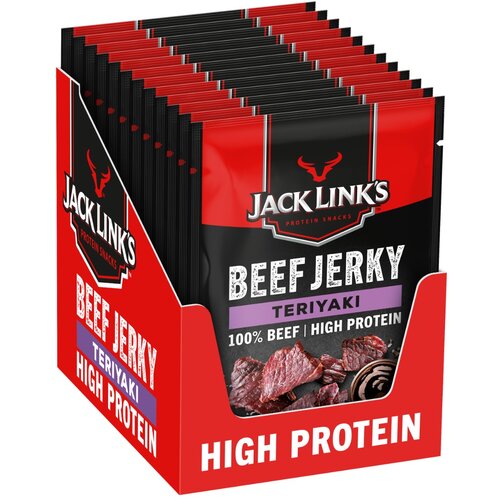 Jack Links Sušeno goveđe meso Beef Jerky 12 x 60 g teriyaki | Eponuda.com