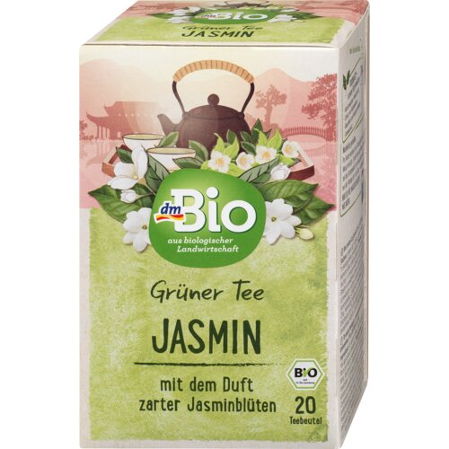 dmBio zeleni čaj sa jasminom, 20 kesica | Eponuda.com