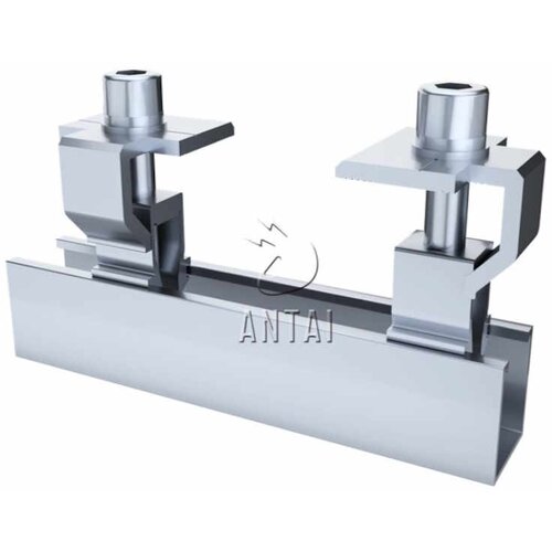 konstrukcije za se antai za trapezni lim, mini rail, 150mm, set za 6 ...