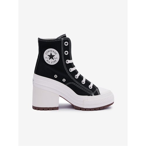 Converse Black Womens Heeled Ankle Sneakers Chuck 70 De Lu - Women ...