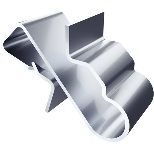konstrukcije za se antai za trapezni lim, mini rail, 400mm, set za 6 ...