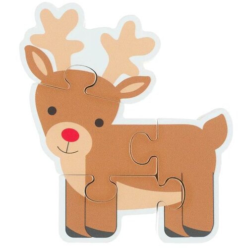 Orange Tree Toys Drvene mini puzzle - Rudolf | ePonuda.com