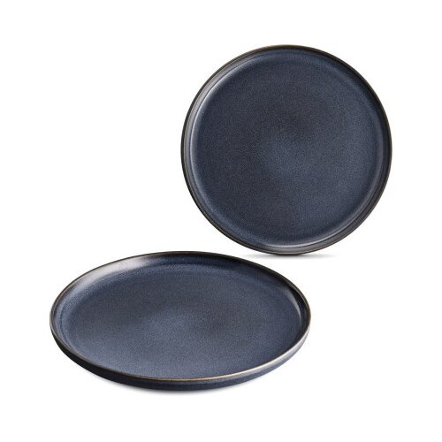 Mehrzer Plitki tanjiri 26cm, Set 2kom, plavi, ART CERAMICS ( 728487 ...
