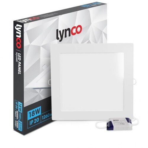 Ugradni led panel 18W 6000K 225X225 kocka lynco | ePonuda.com