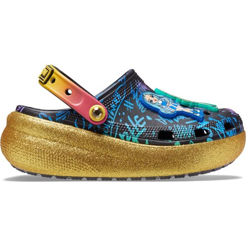 Crocs CLASSIC RAINBOW HIGH CUTIE CLOG K, dečije papuče, crna 208116 ...