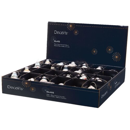 Novogodišnji Ukras staklene figure 7 cm 129518 | Eponuda.com