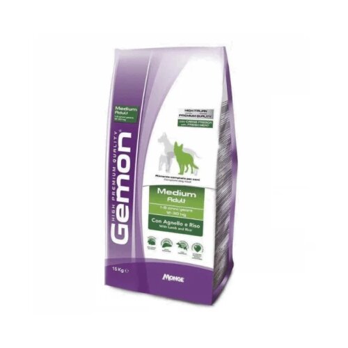 Gemon dog medium adult with lamb and rice - 15 kg | ePonuda.com