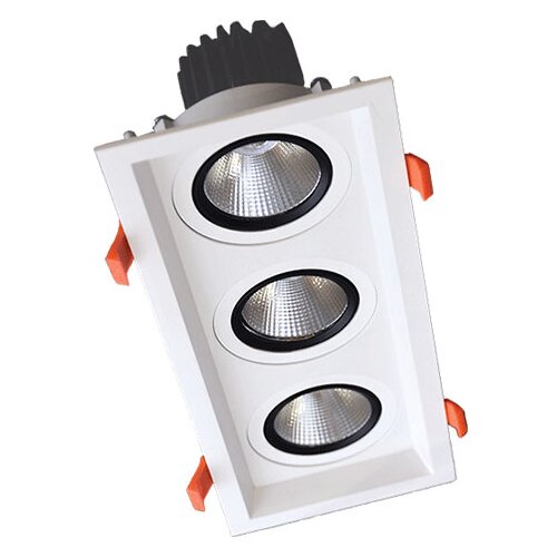 Elmark Led pokretno spot svetlo 3x15W 230V 4000K 92DL81F4540/WH ...