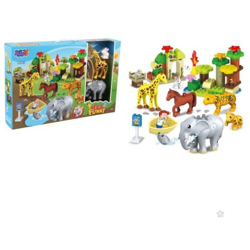 Kocke divlje zivotinje 51kom | ePonuda.com