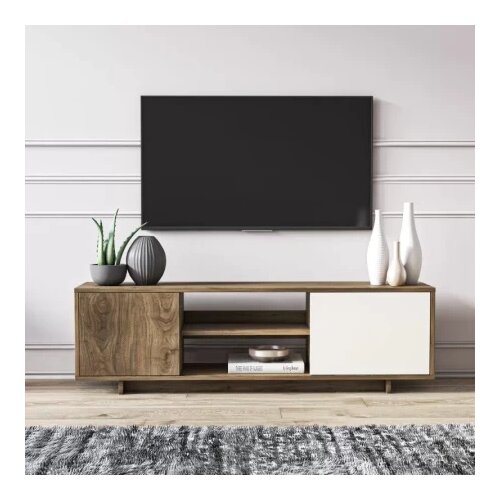 Futrix Tv komoda Garbatella tamna sonoma-belo ( 19091 ) | ePonuda.com