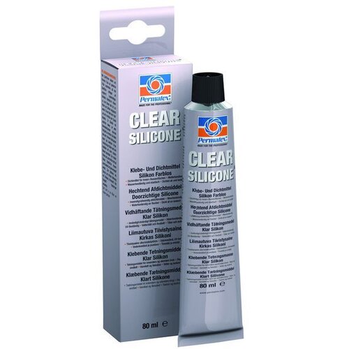 Permatex clear rtv silicone adhesive sealant 80 ml | ePonuda.com