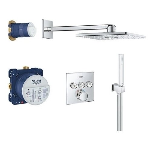 Grohe tuš set GROHTHERM SmartControl s termostatsko podometno armaturo ...
