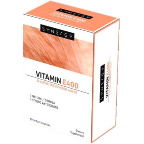 Synergy vitamin e, 60 softgel kapsula | ePonuda.com
