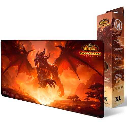 FS Holding world of warcraft classic - cataclysm deathwing xl mousepad ...