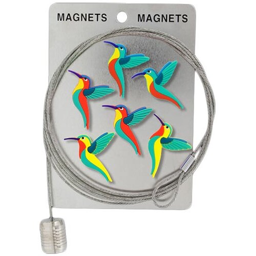 Pylones klip magnet za fotografije - happy colibris, red | ePonuda.com
