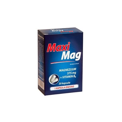 Maxi Mag 375 mg 30 kapsula | Eponuda.com