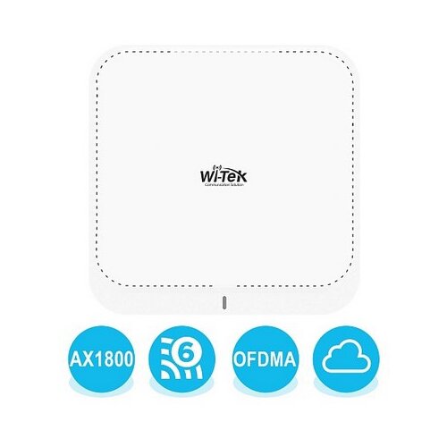 Wi-tek WI-AP218AX, 11AX 1800Mbps Indoor Ceiling Mount Cloud Access ...