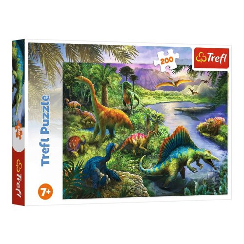 TREF LINE puzzle 200 predatory dinosa ( T13281 ) | ePonuda.com