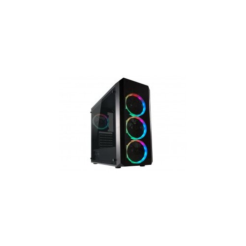 Kućište lc power 703B-ON midi-tower atx/micro-atx/mini-itx/bez napajanja/crna | Eponuda.com