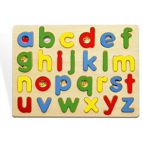 Viga Drvena slagalica mala slova 14155 | ePonuda.com