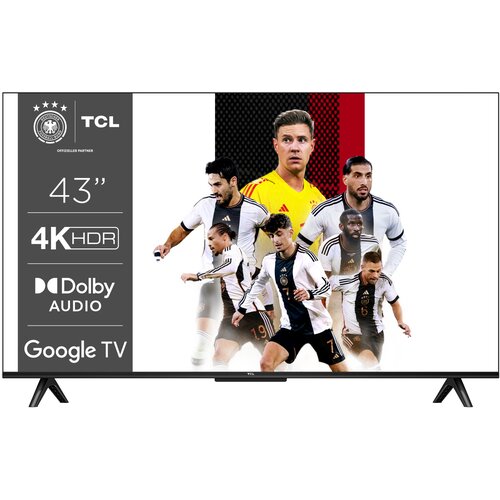 Tcl Televizor 43P631/LED/43"/4K HDR/60Hz/Google TV/siva | Eponuda.com