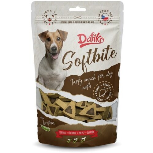 Dafiko suva poslastica za odrasle pse softbite, jetra, 150g | ePonuda.com