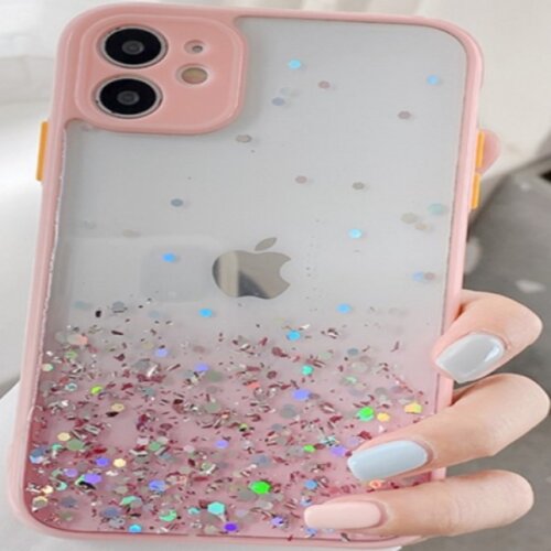 Xiaomi Redmi Note 9 Pro futrola 3D Sparkling star silicone Pink ...