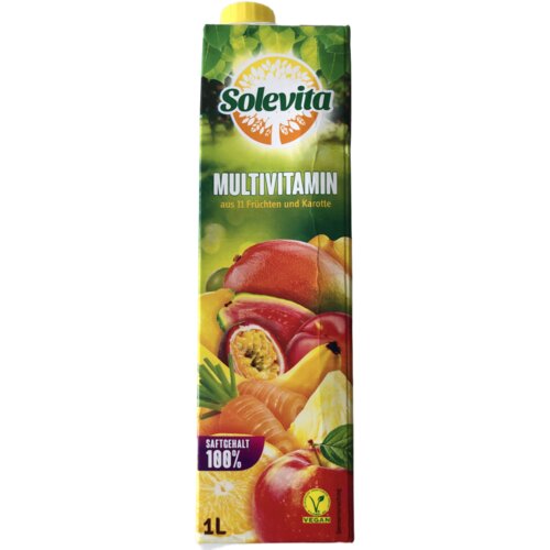 SOLEVITA Voćni sok multivitamin voće i šargarepa 1l | Eponuda.com